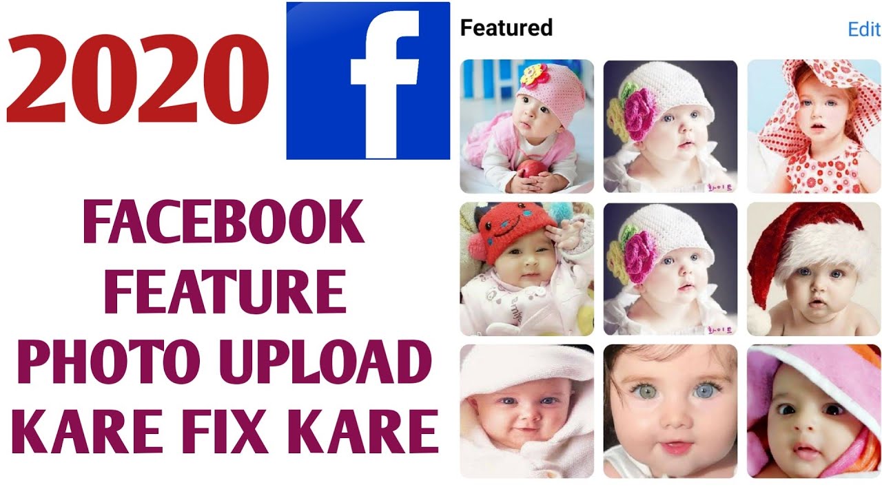 Facebook feature photo upload, 2020, How to upload facebook feature ...