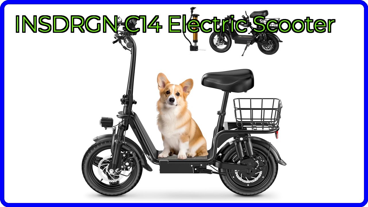 REVIEW (2026): INSDRGN C14 Electric Scooter. ESSENTIAL details. - YouTube