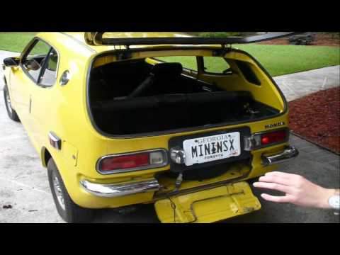 1972 Honda MINI NSX. TEST VIDEO
