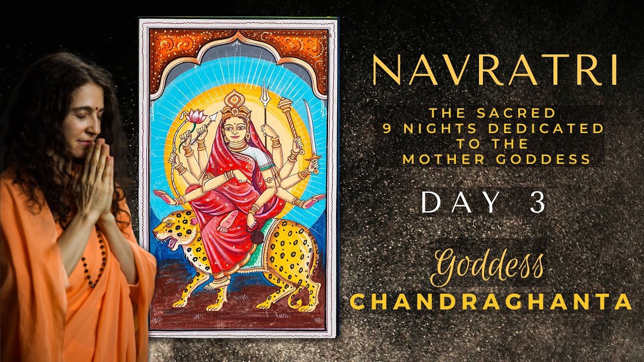 Navratri Celebrations Day 3, Celebrating The Goddess Chandraghanta ...