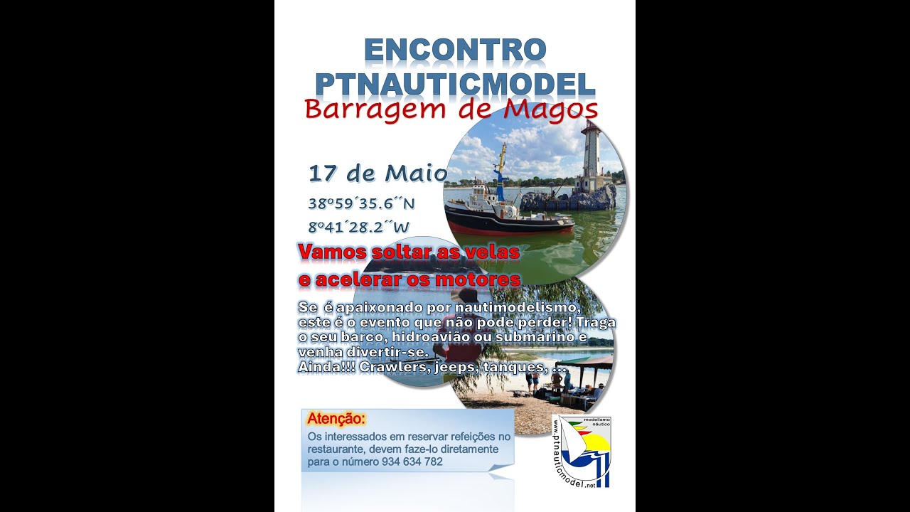 Encontro Ptnauticmodel - Barragem de Magos - YouTube