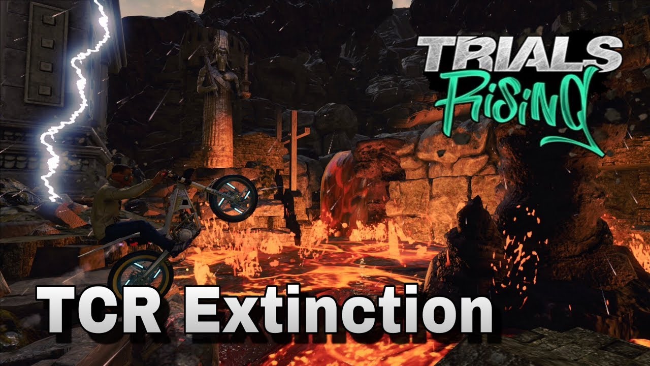 Trials Rising custom track - TCR Extinction - YouTube