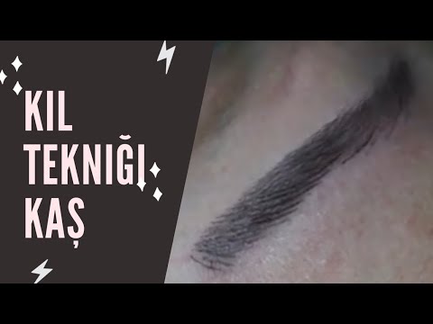 Kıl Tekniği Kalıcı Makyaj Nasıl Yapılır Uygulamalı Anlatım