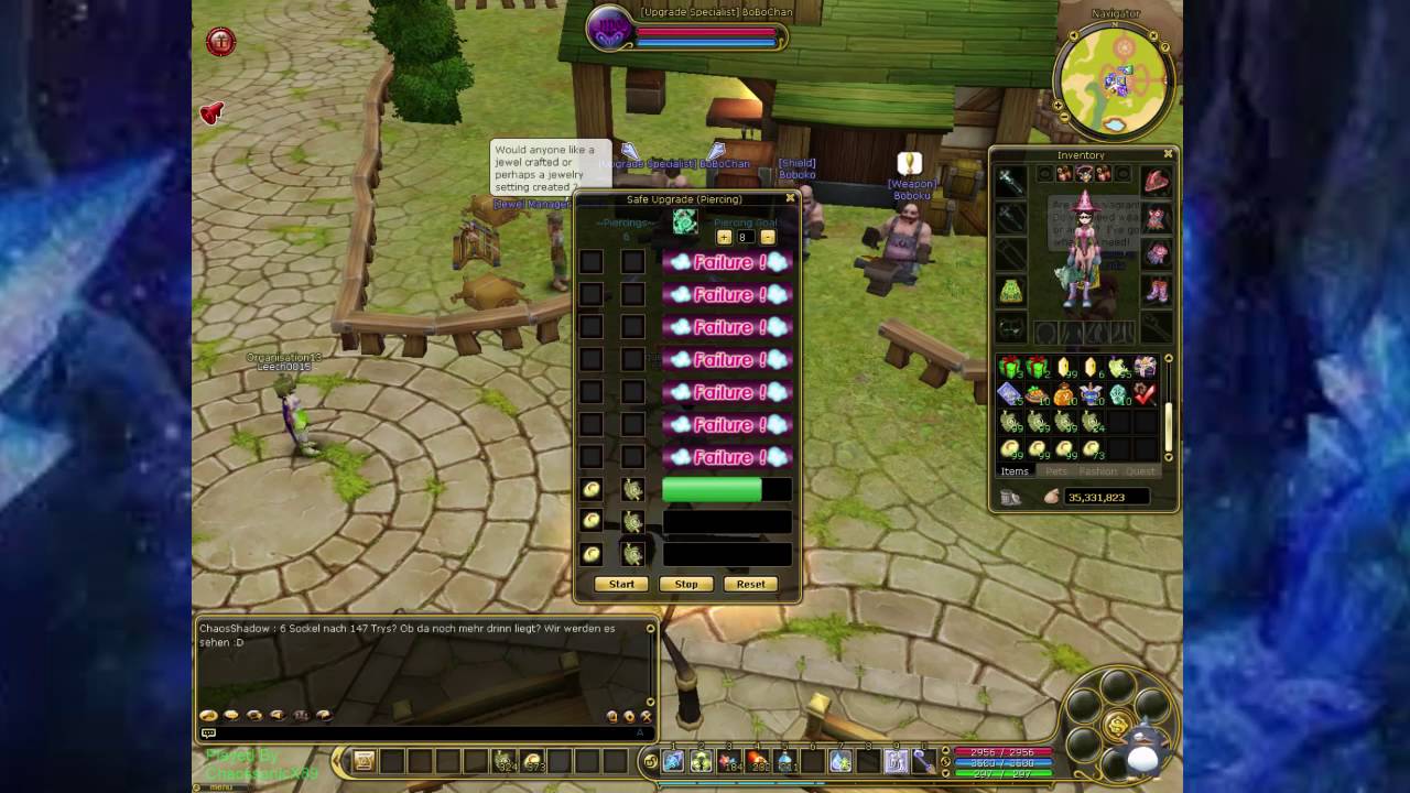 Flyff CW Upgrade Video #3 - Ancient Staff / 120er Master Elementor ...