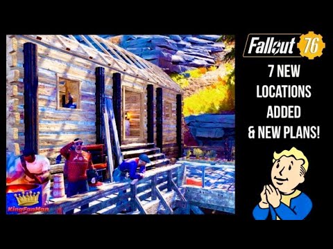 Fallout 76: 7 New Locations Added Plus New Plans!! - YouTube
