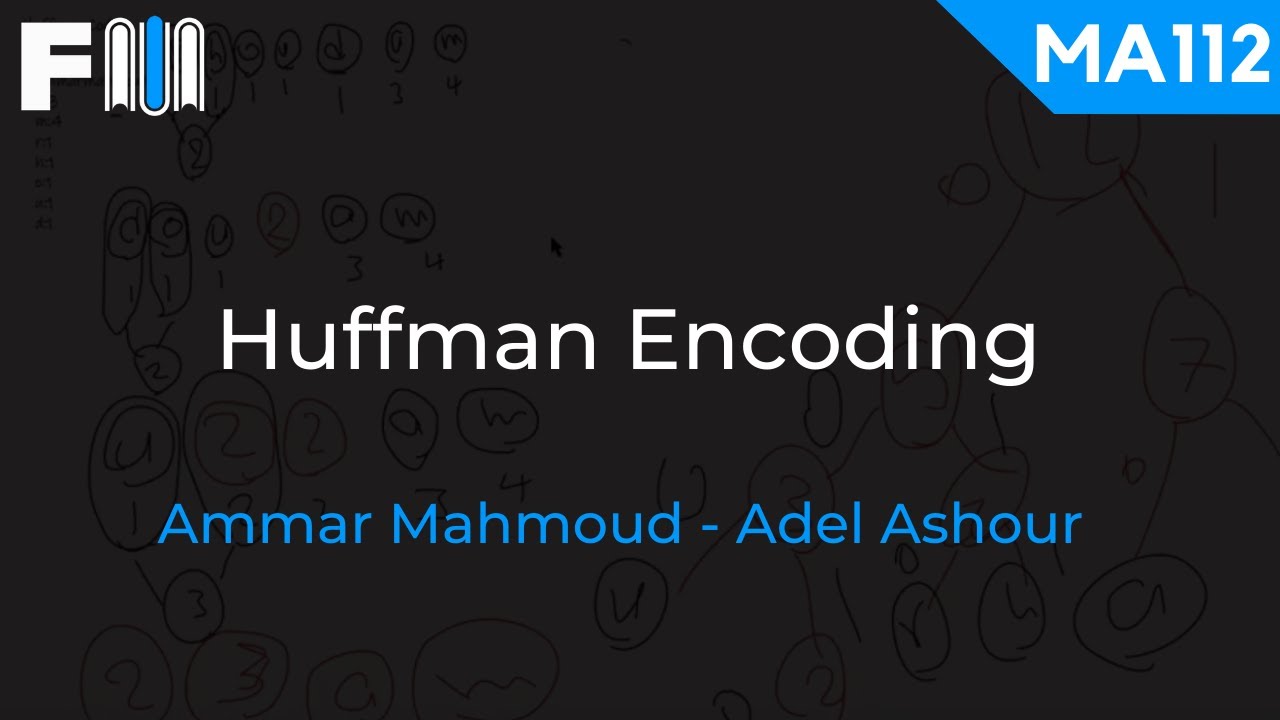 Discrete Math - Huffman Encoding - YouTube
