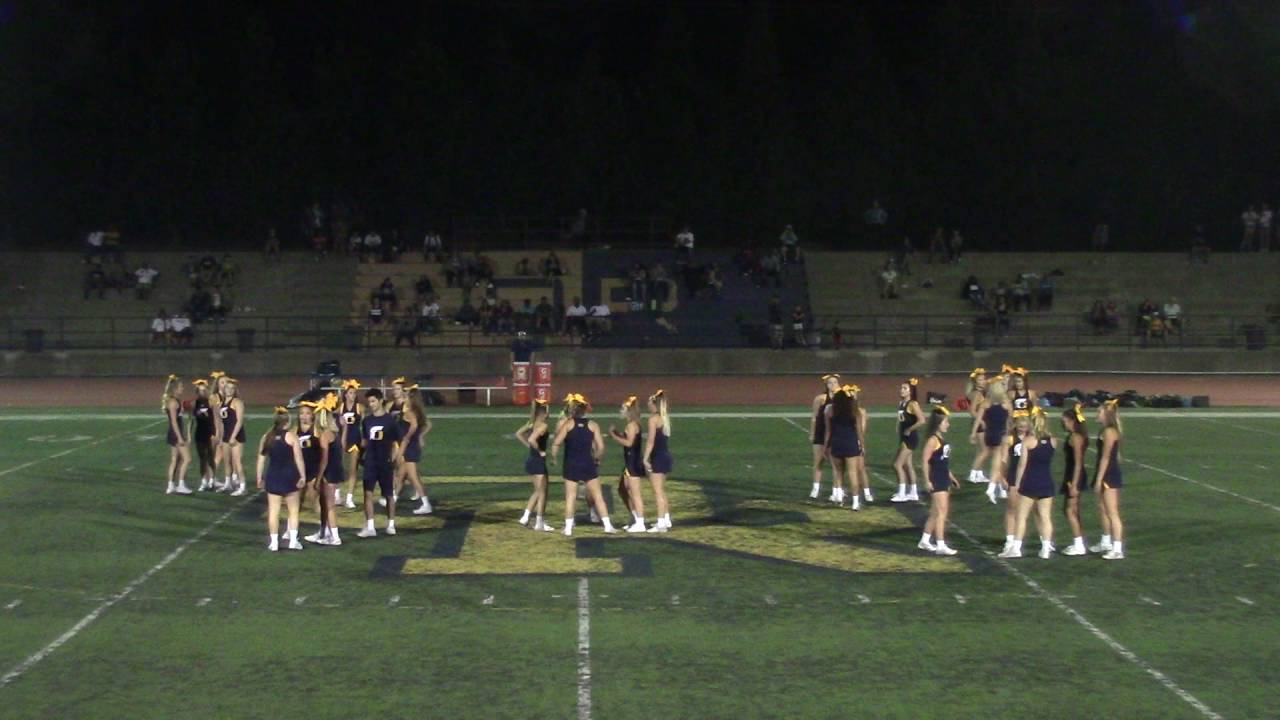 ORHS Varsity Cheer Halftime 09-09-16 - YouTube
