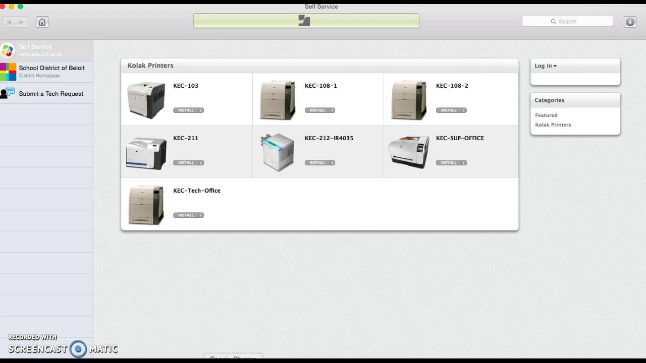 Self Service Printing - YouTube