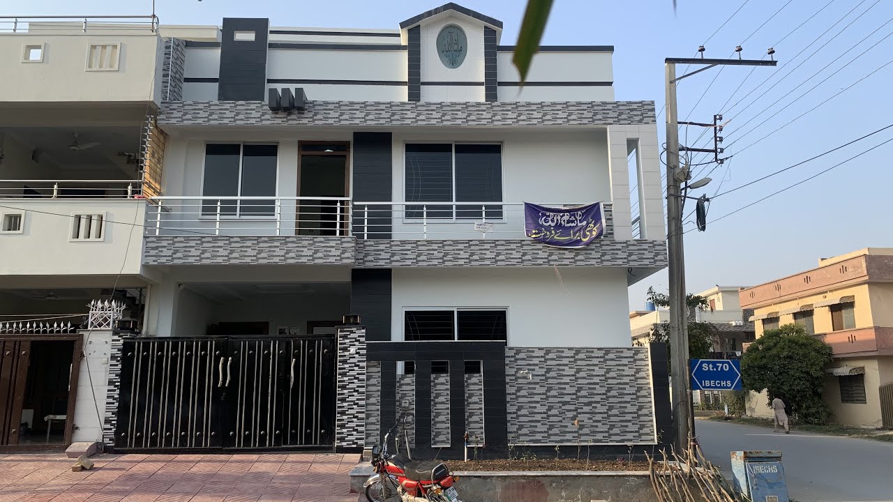 6 Marla Corner House For Sale in Hill View Pakistan Town Islamabad ...