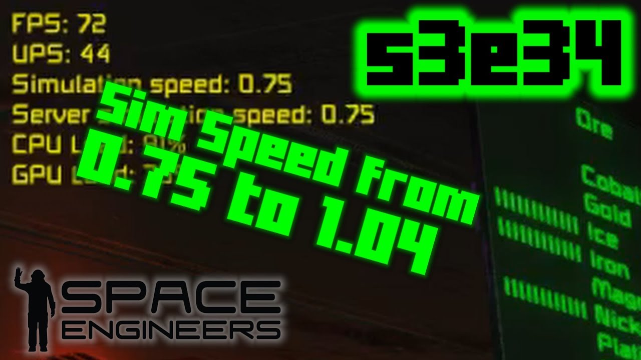 Improving Server Performance with Equinox - Space Engineers S3E34 - YouTube