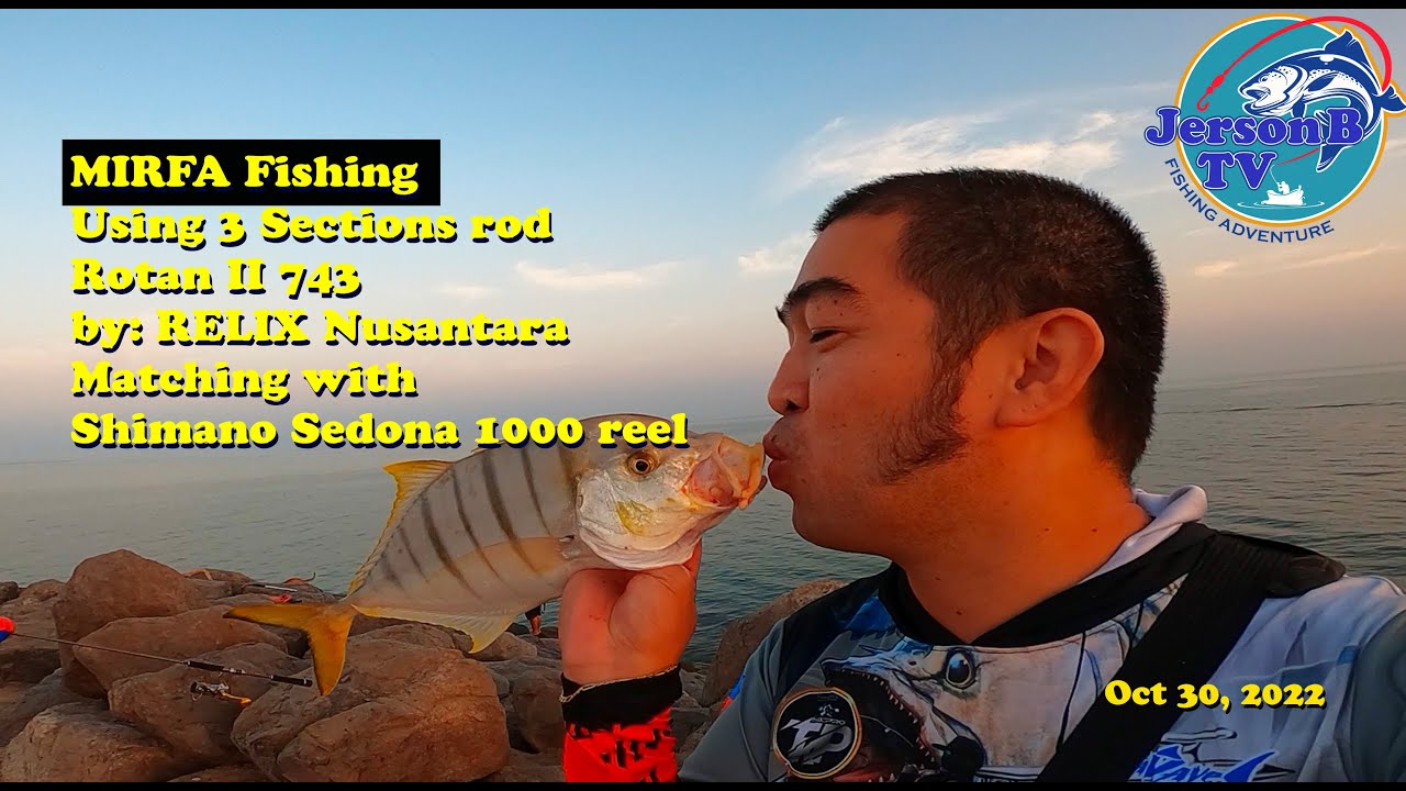 UL fishing in Mirfa Western Region Abu Dhabi | 3 Sections Rotan rod ...