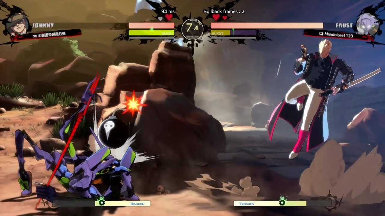 Guilty Gear Strive Faust Tower Matches: Time-Limited Trial - YouTube