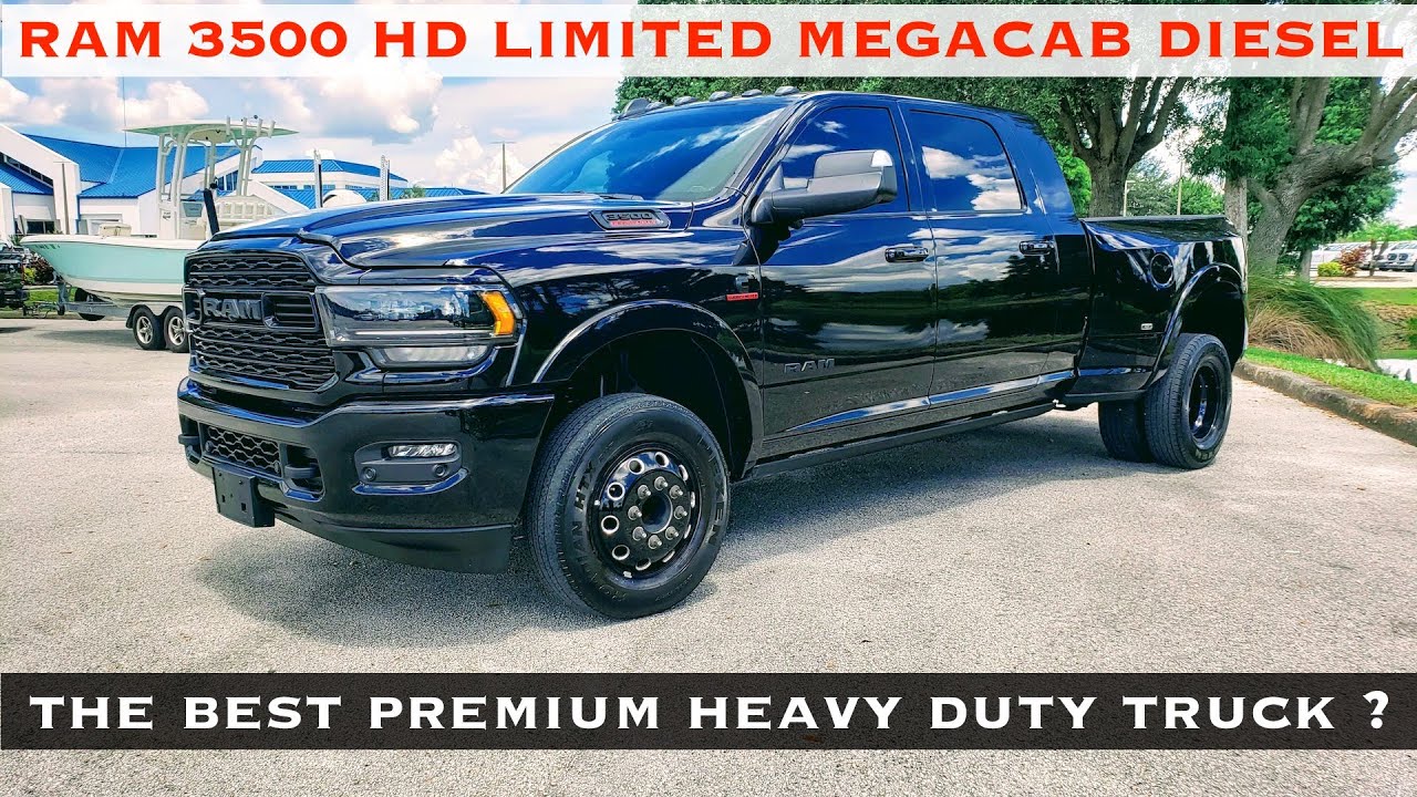 2021 Ram 3500 HD Limited MegaCab Dually Diesel - Best HD Tow Truck ...