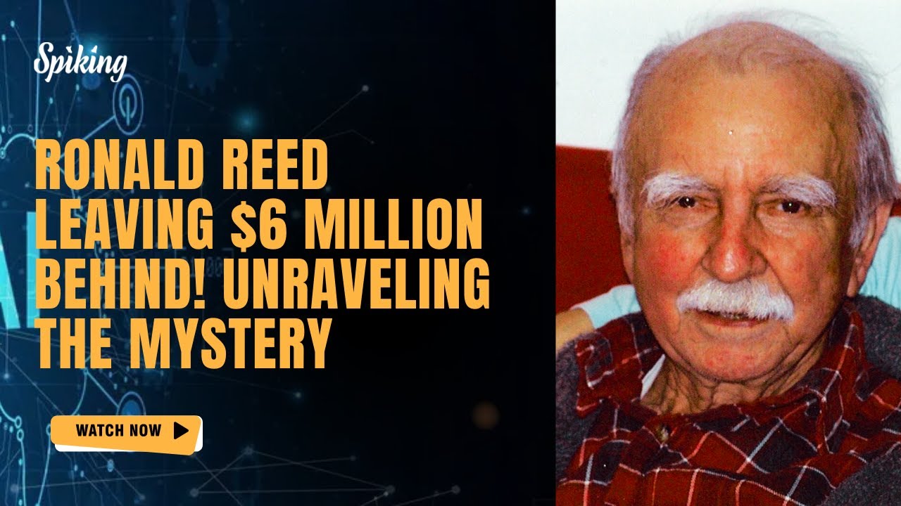 Ronald Reed Leaving $6 Million Behind! 💰 Unraveling the Mystery 🕵️‍♂️ ...