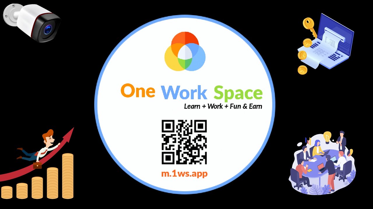 1WS | One Work Space | Learn + Work + Fun & Earn - YouTube