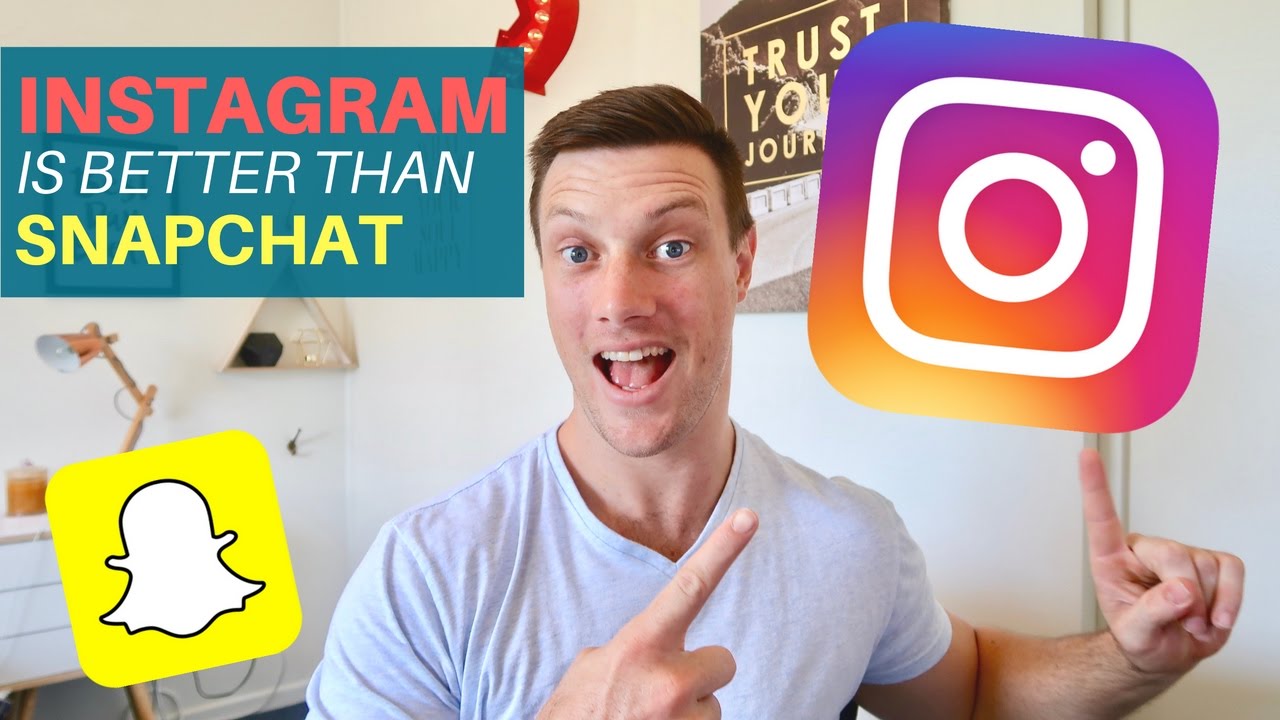 Instagram is better than Snapchat - YouTube