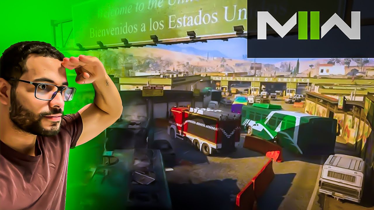 El mapa mas RARO en MW2 - Santa Seña Border Crossing 🤯 - YouTube