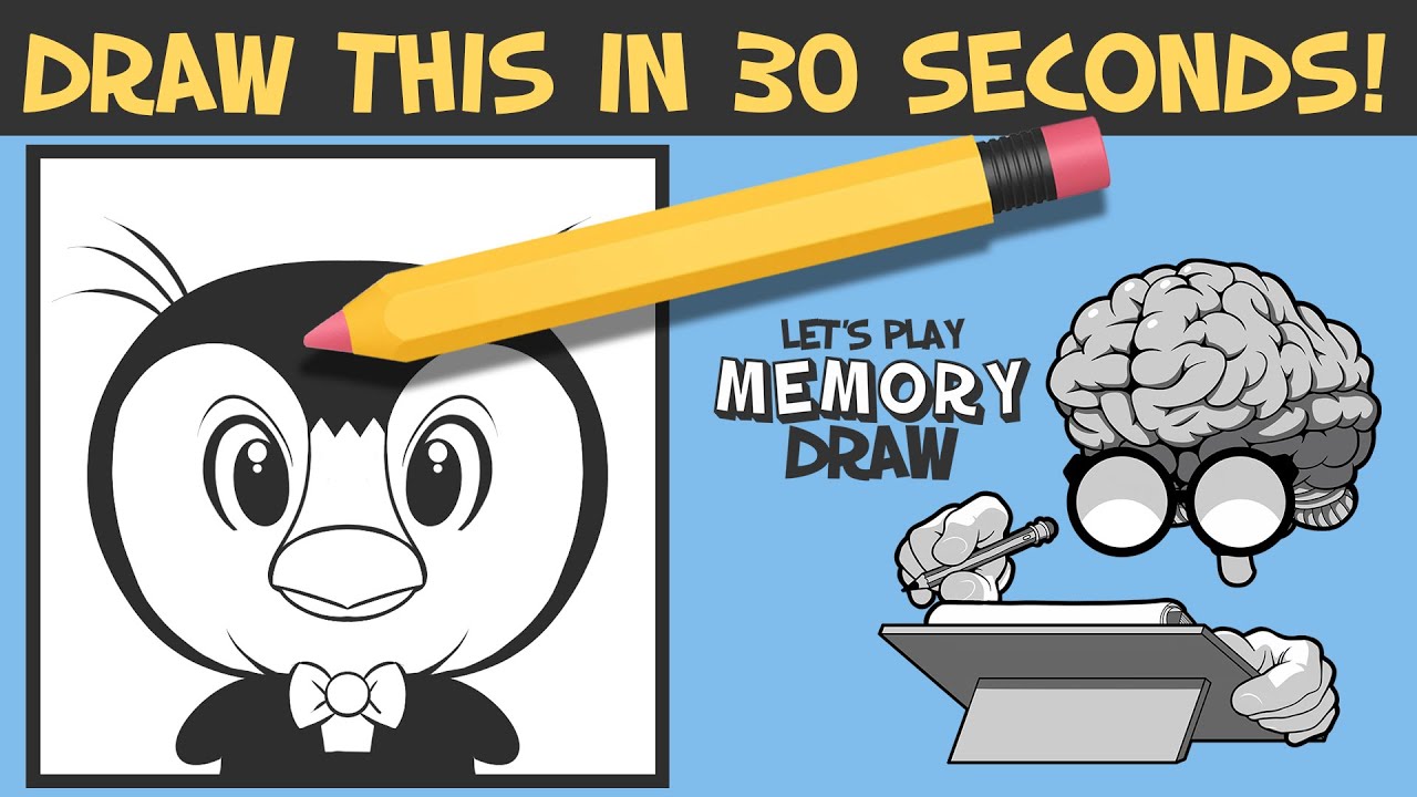 Draw From Memory: Crazy 30-Second Youtube-Top Game! | Let's Play Memory ...