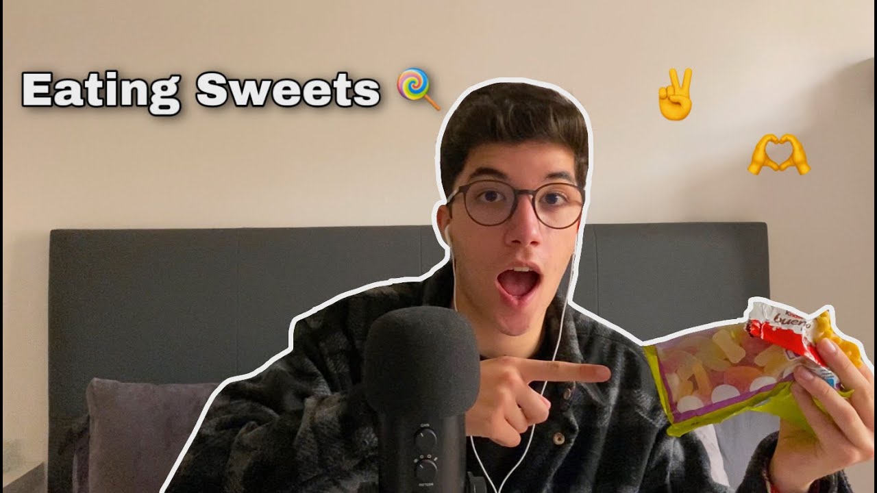 ASMR | Eating SWEETS and Mouth Sounds, FINALLY🍭 - YouTube
