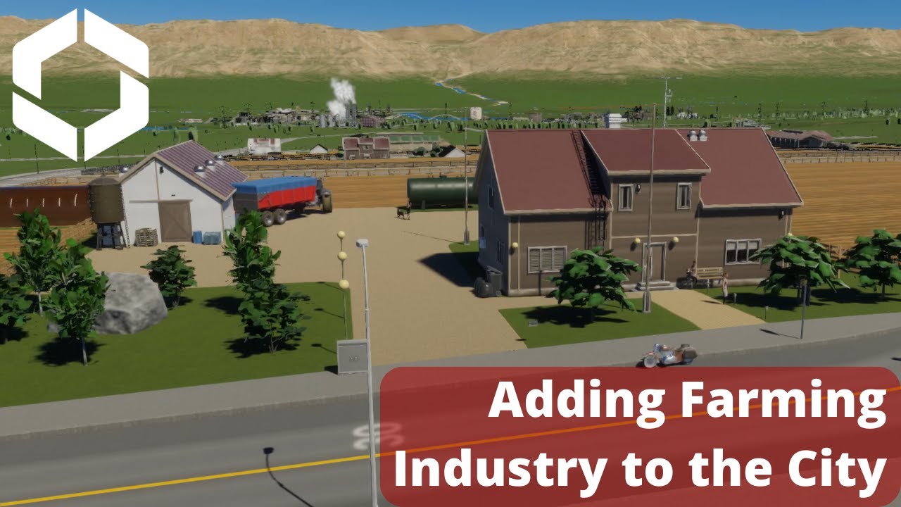 Adding Farming Industry – Cities Skylines 2 – Waterway Pass – Let's ...