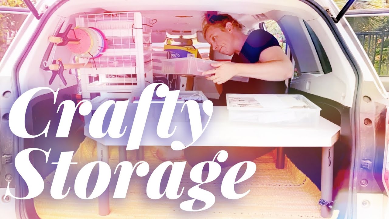 CRAFTING ADVENTURE // Storing my Crafty Crap - YouTube
