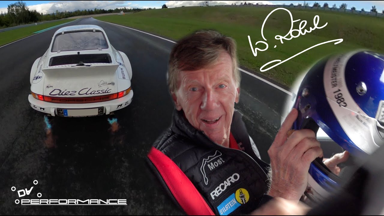 Walter Röhrl Hotlap 911x Röhrl 3rd person view Racetrack Most 2022 ...
