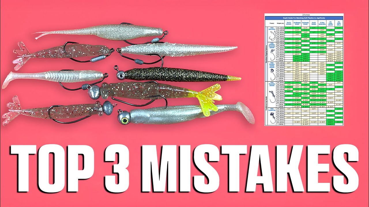 STOP Rigging Soft Plastics Wrong! (Most Anglers Mess This Up) - YouTube