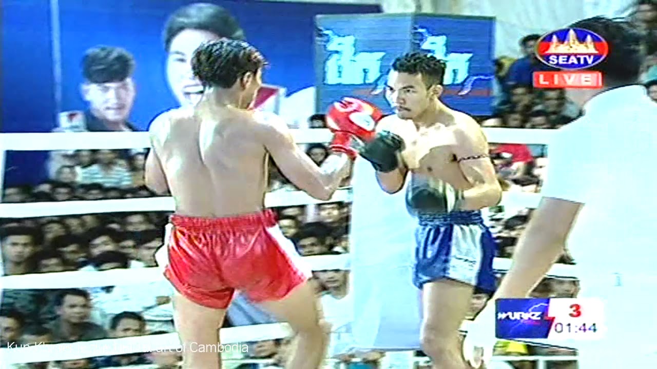 Kun Khmer, Long Samnang Vs Kongkangwan (Thai), 15 July 2018 | Fights ...