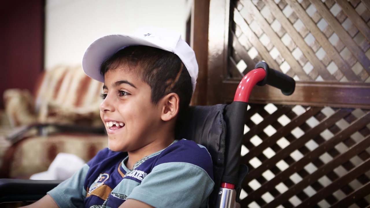 Wheelchairs for Kids With Disabilities in Mosul - YouTube