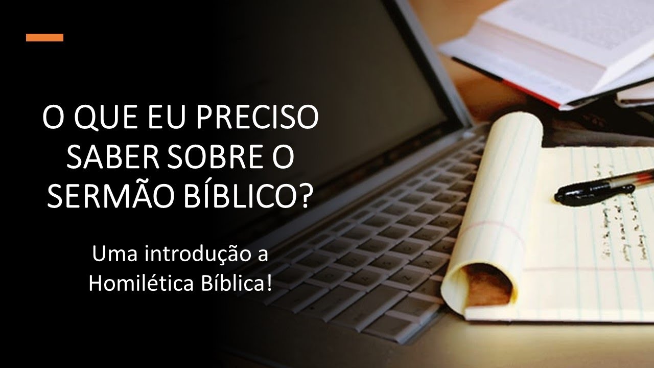 Aulão ao Vivo sobre a importância do Sermão Bíblico - YouTube