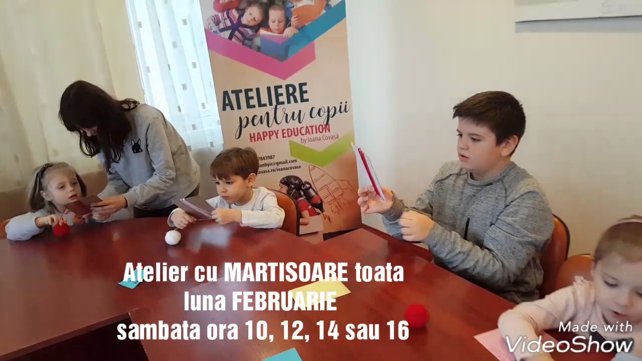 Martisoare cu copii - YouTube