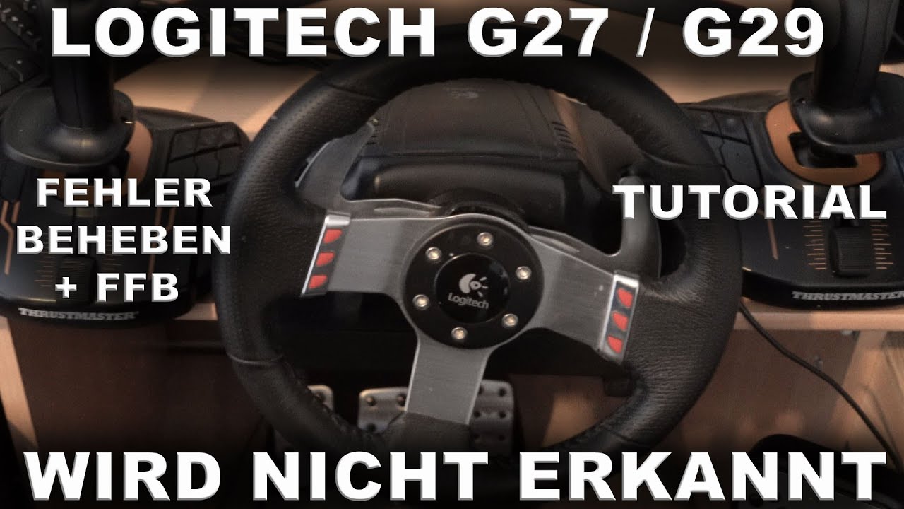 Logitech Lenkrad und WIN11 - Erkennungsprobleme gelöst! - Force ...