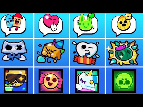 BRAWLIDAYS 2022 Evey New Pin, Spray & Icon! Brawlidays Brawl Talk Every ...
