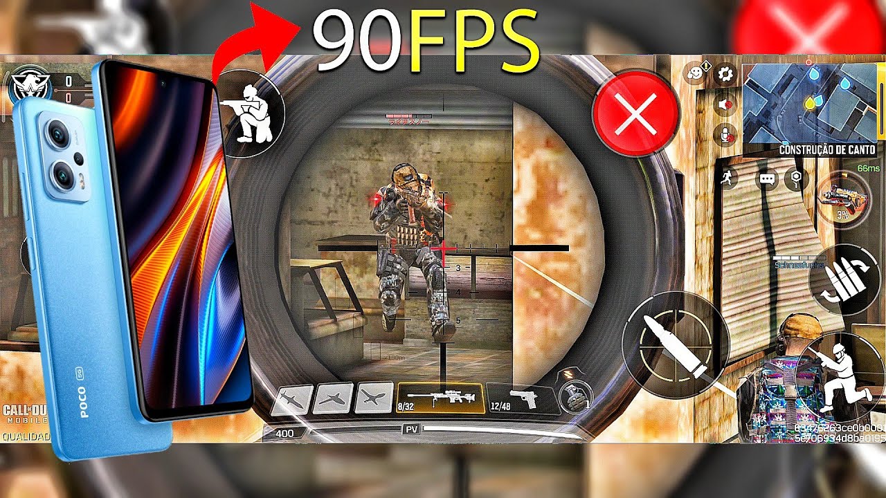 CALL OF DUTY GAMEPLAY 90 FPS FIX POCO X4 GT! - YouTube
