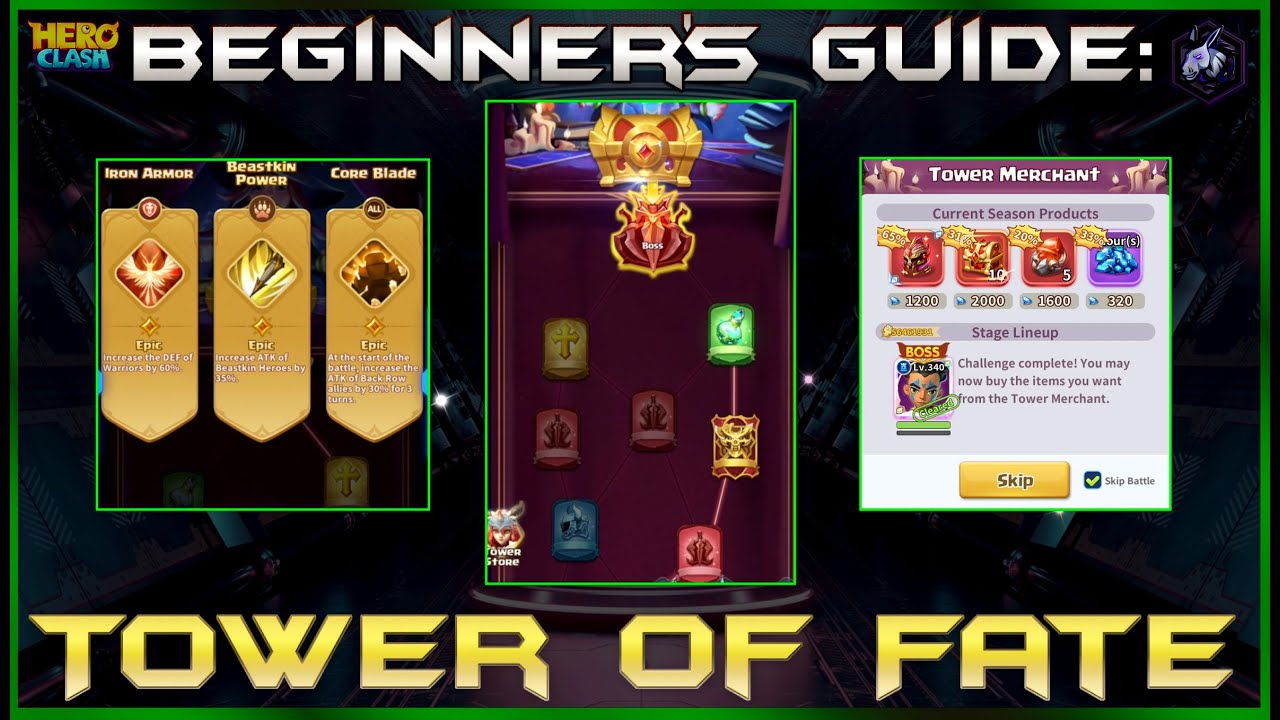 A Secret New Players Should Know About The Tower of Fate! (2024 ...