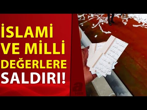 Ordu'da futbol müsabakasında büyük skandal! Kuran-ı Kerim ve Türk Bayrağına saygısızlık! | A Haber
