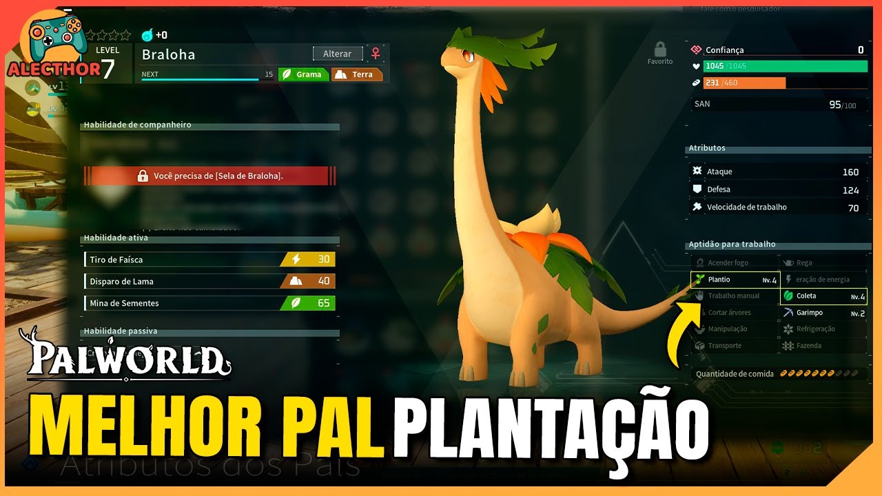 Como ter MELHOR PAL DE PLANTAÇÃO nos NÍVEIS INICIAIS do Palworld ...