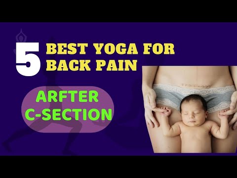 Yoga for back pain after c section | exercises |post c section vayam ...