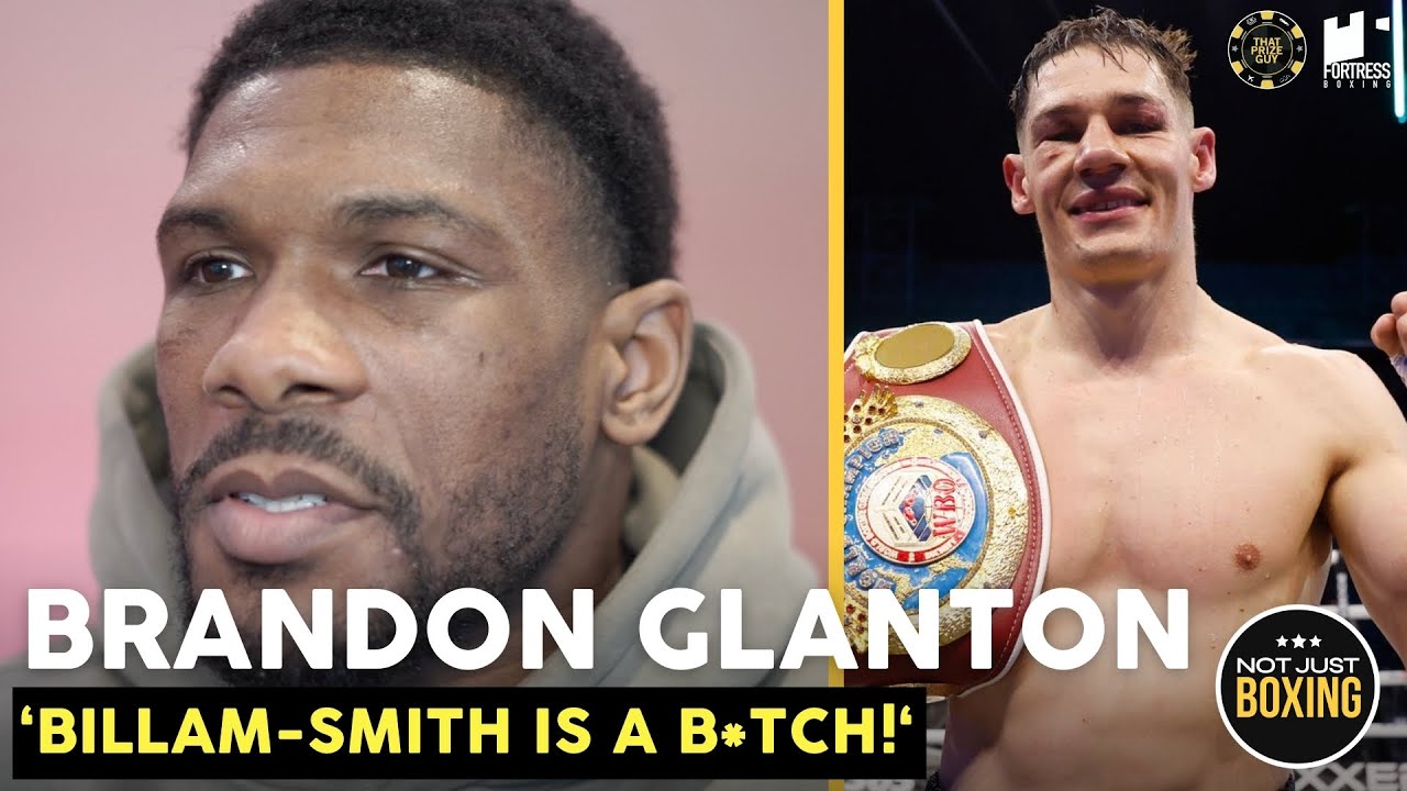 I WILL F**K BILLAM-SMITH UP! Brandon Glanton FUMES at Chris Billam ...