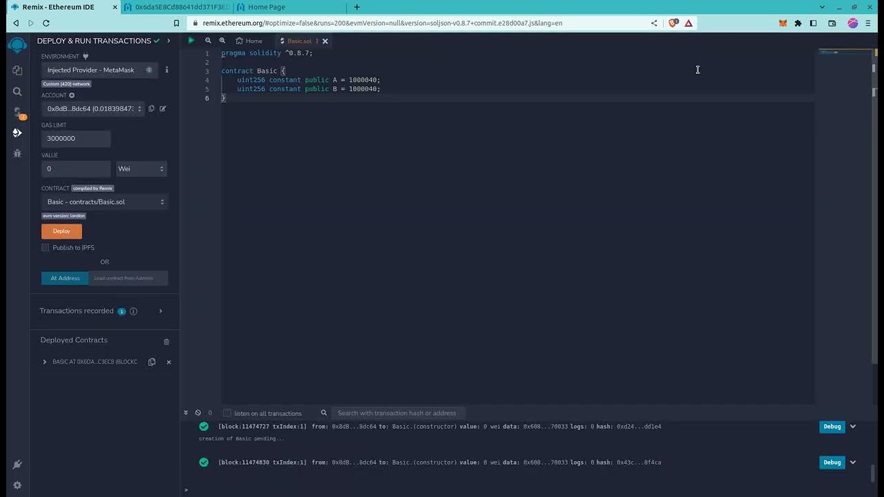Blockscout Ethereum Bytecode DB example - YouTube