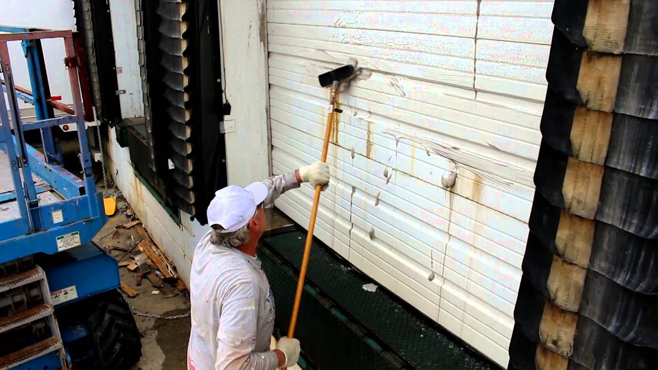 Commercial Power Washing of Overhead Doors - McCahill Painting Company ...
