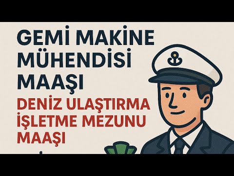 gemi makine mühendisi maaşı deniz ulaştırma işletme mezunu maaşı #mühendislik