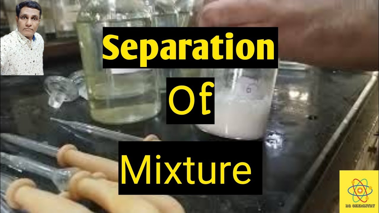Explanation of Separation of Binary Organic Mixture with Experiment ...