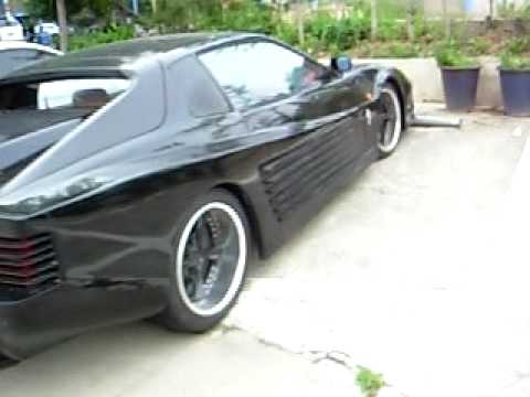 Kit Car Ferrari Testarossa - YouTube