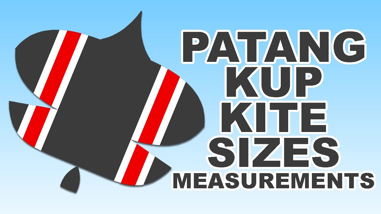 Patang and Kup Sizes | Kite Making Guide - YouTube