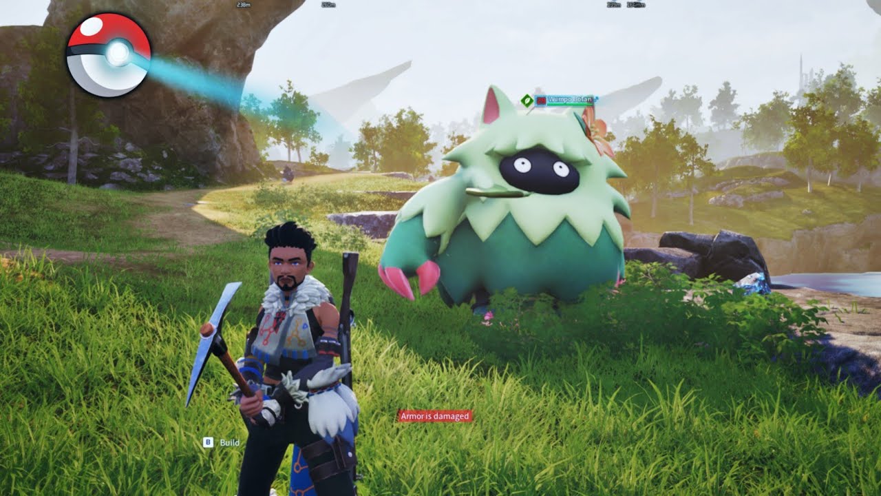 Finally I Captured Wumpo Dotan Grass Type Pokemon in Palworld - YouTube