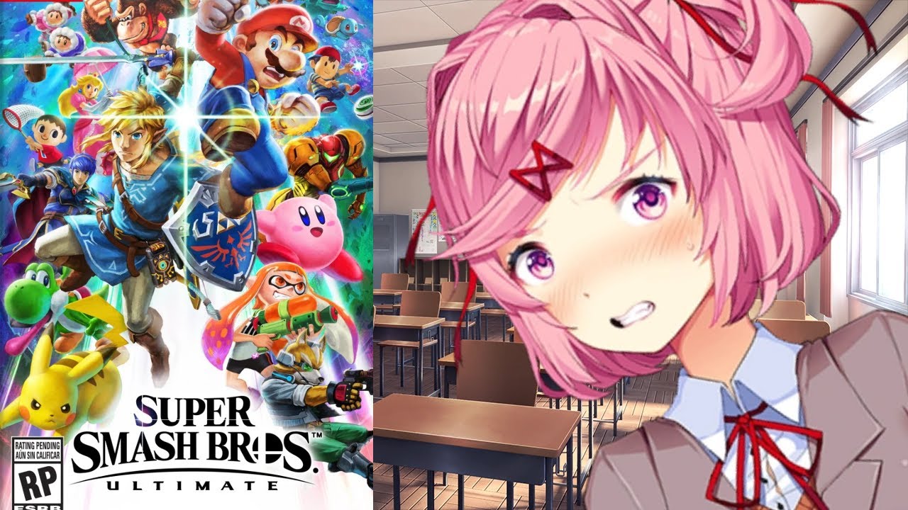 (DDLC Mod) Natsuki's experience with Smash Ultimate - YouTube
