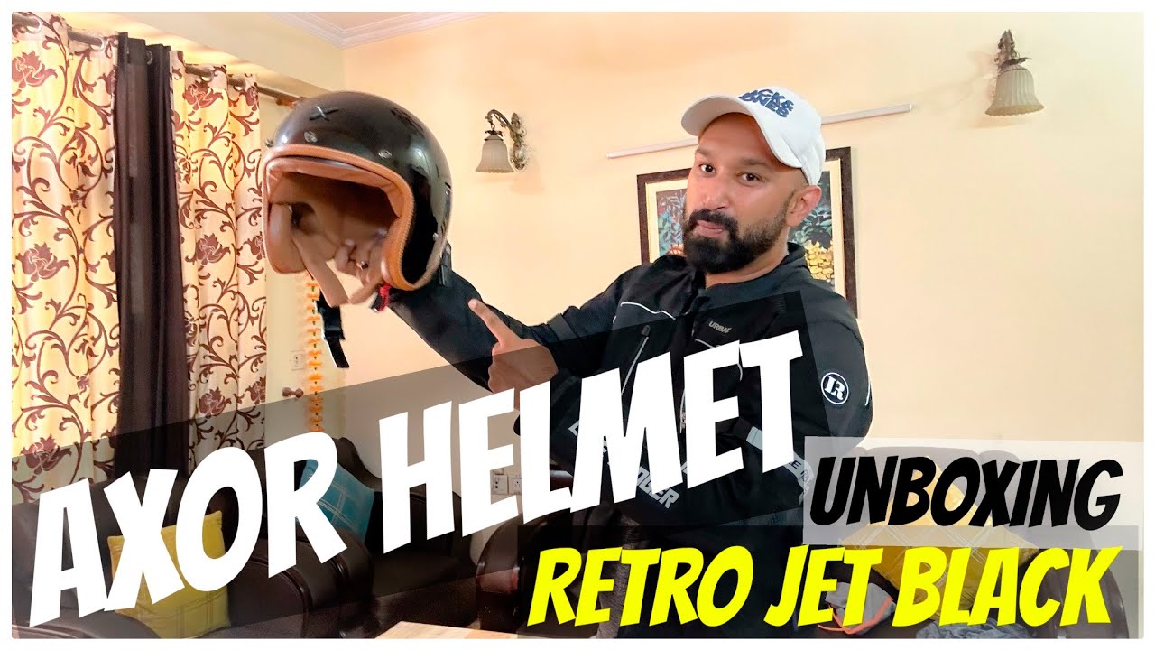 Axor Retro Jet Helmet Review & Unboxing: Vintage Style with Modern ...