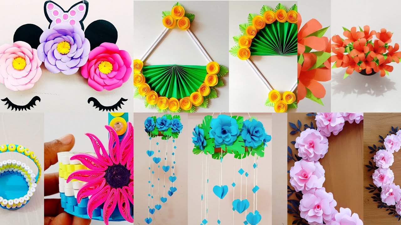 Easy Home Decoration Ideas/ DIY Paper Crafts - YouTube