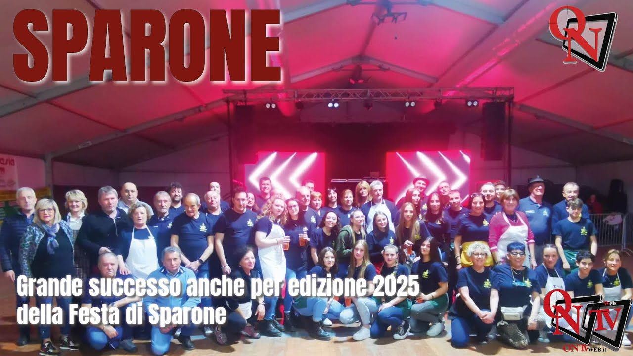 SPARONE - Grande successo anche per edizione 2025 della Festa di ...